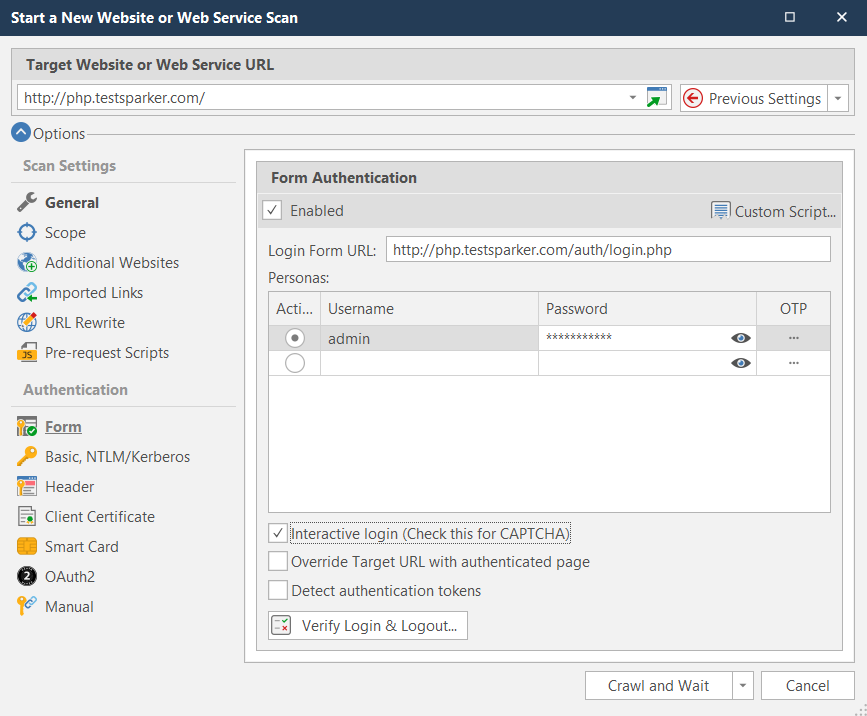 Authenticated Vulnerability Scanning with Invicti | Invicti